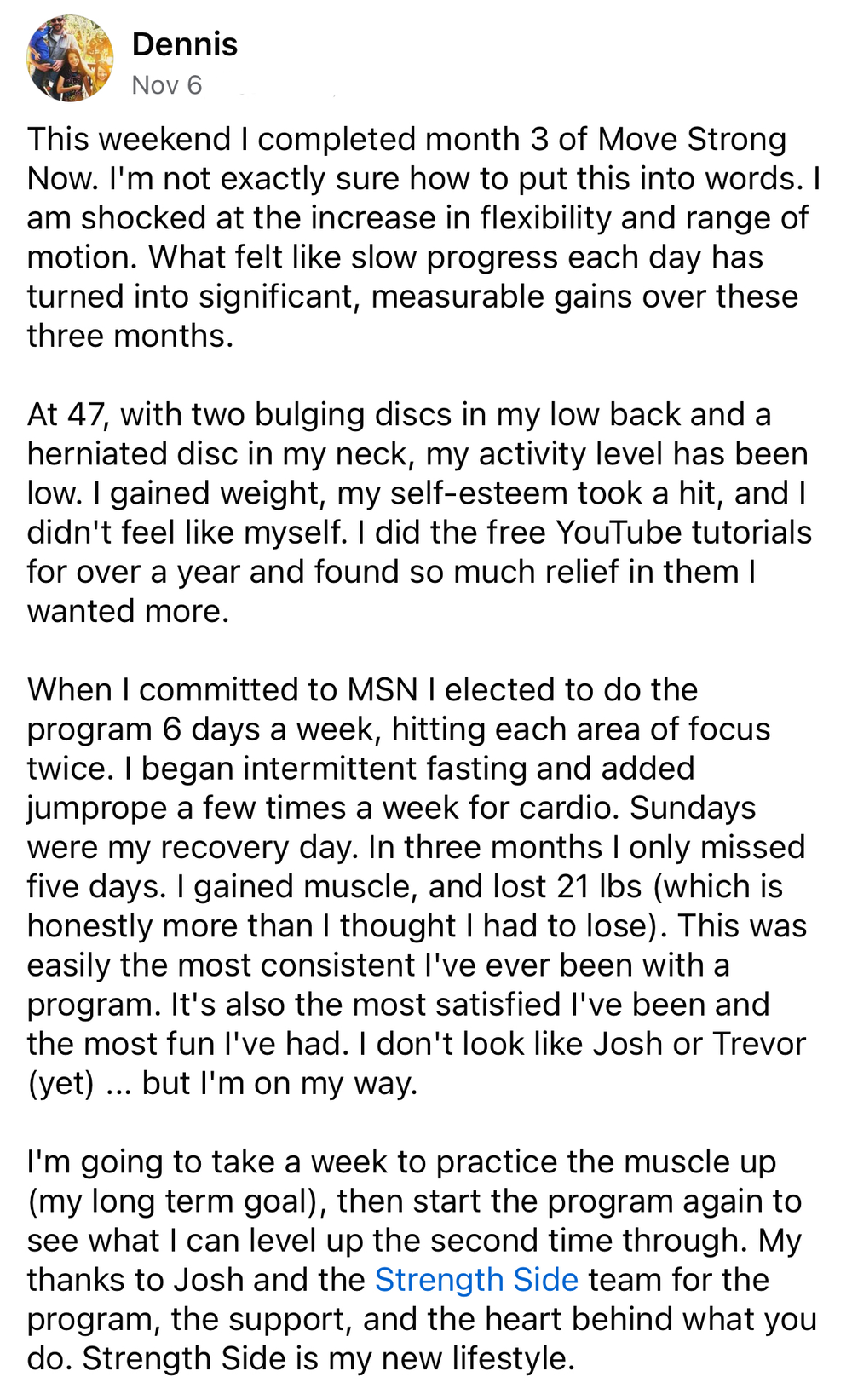 Move Strong Now – Strength Side