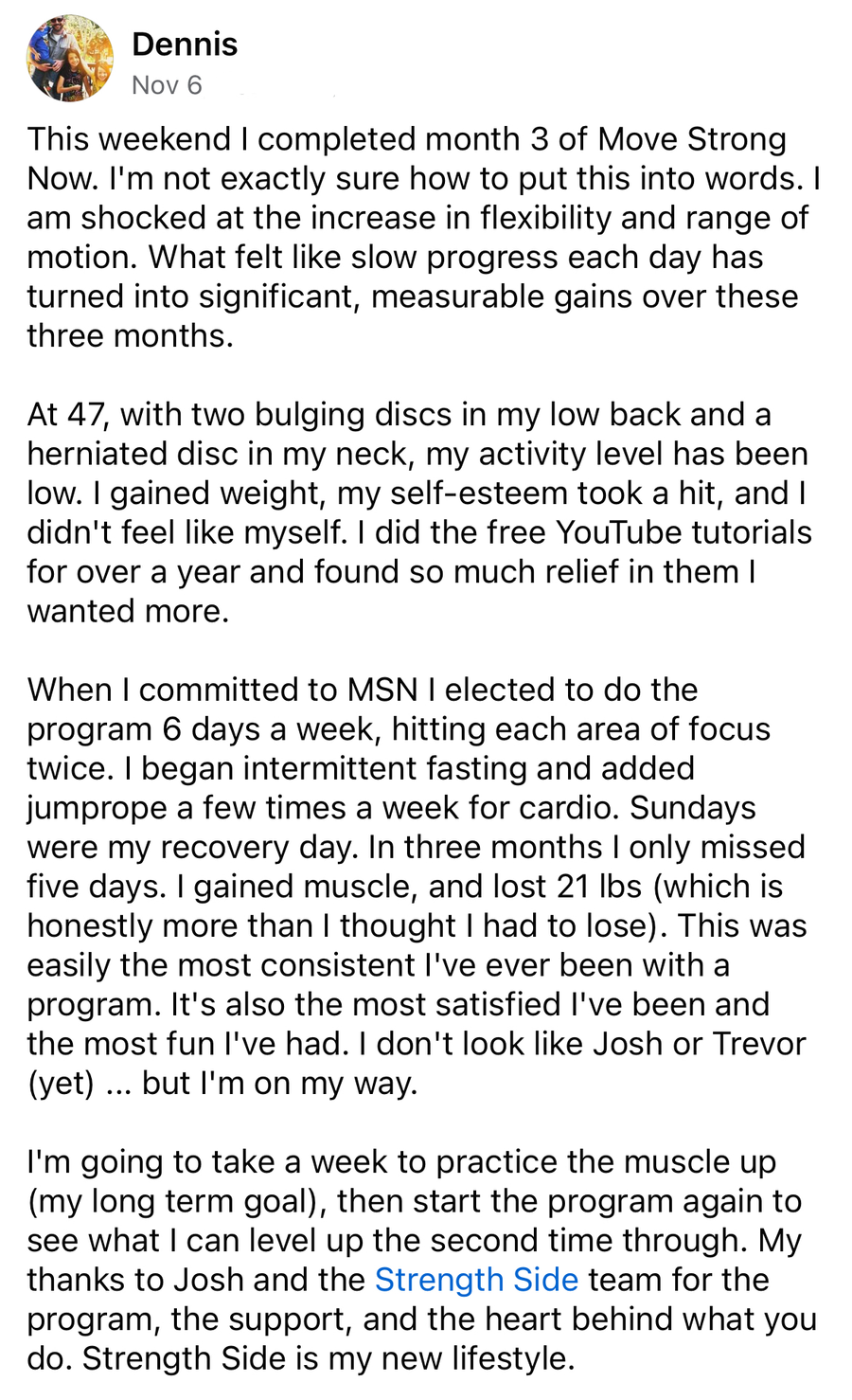 Move Strong Now – Strength Side